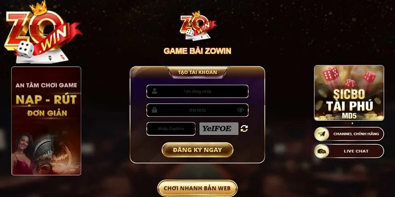 Zowin: Trải Nghiệm Game Đổi Thưởng An Toàn Và Siêu Hấp Dẫn